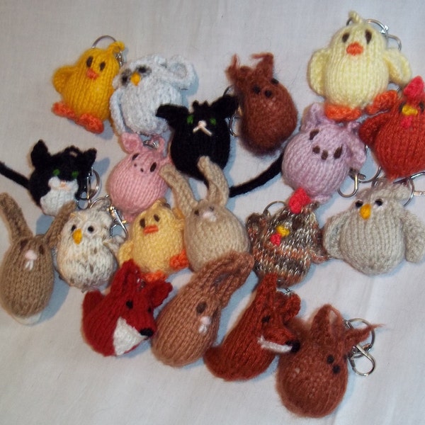 Knitted Animals - Etsy