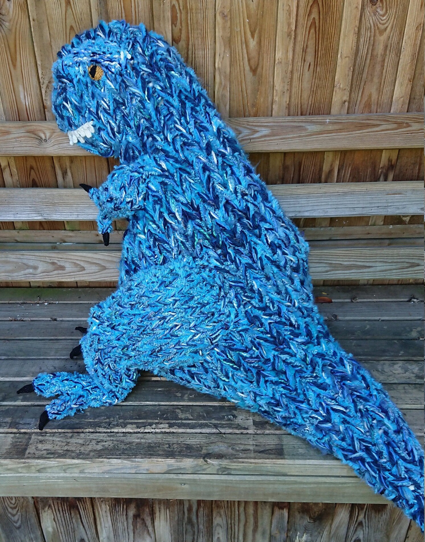 Extreme Knitted T-rex Dinosaur Cushion/ Dinosaur Sofa Pet - Etsy UK