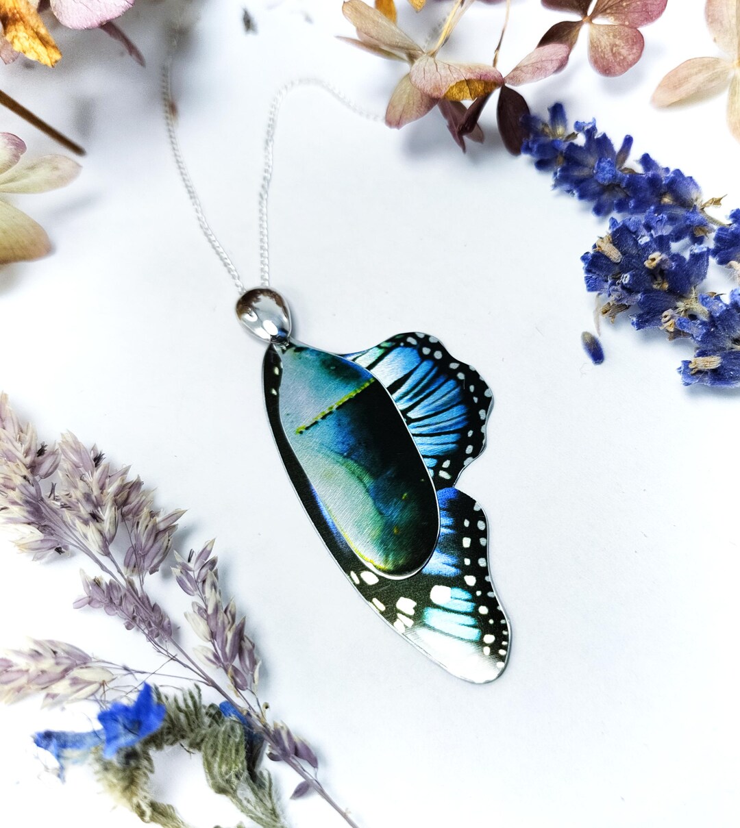 Life Cycle Pendant,monarch Chrysalis Necklace, Metamorphosing Monarch ...
