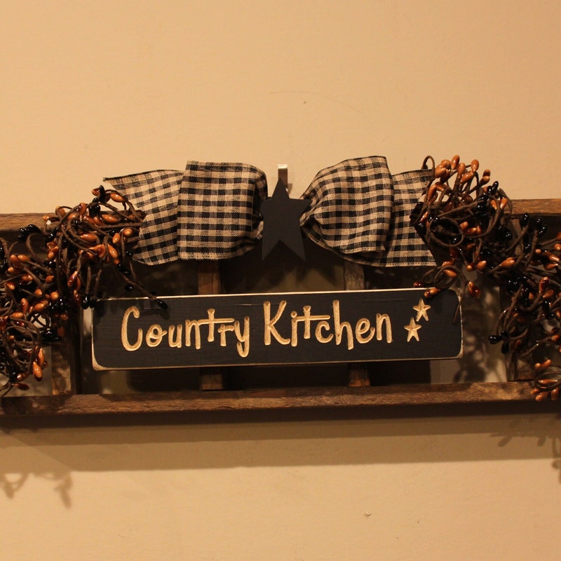 Country Kitchen Sign - Etsy