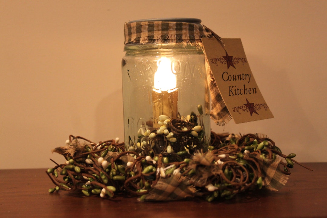 1 Pint Replica Light Blue Mason Patent Nov 30th, 1858 Jar With Electric ...