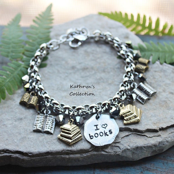 Book Bracelet - Etsy