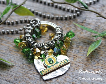 Oregon ducks jewelry | Etsy