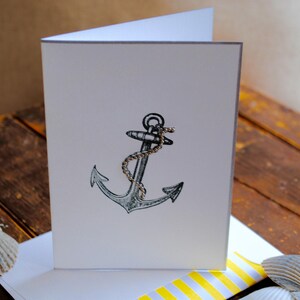 Anchor Folded Note Cards Anchor Note Cards Anchor Stationery ...