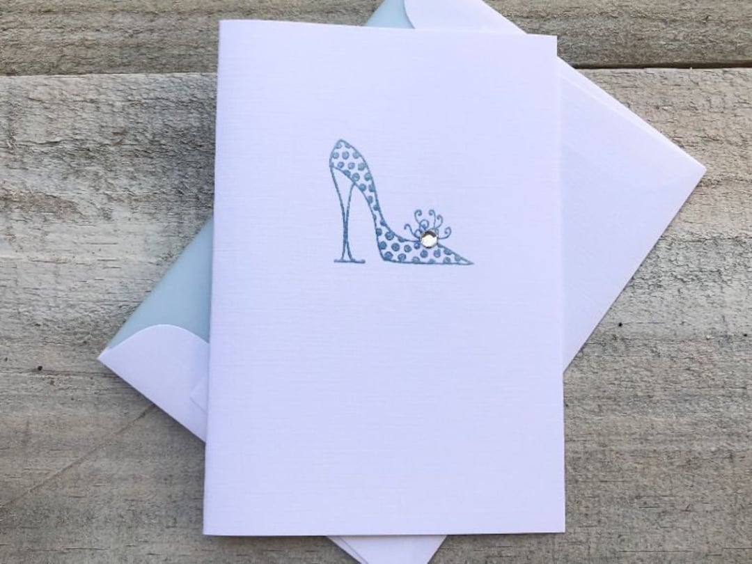 Shoe Cards - Shoe Note Cards - Shoe Stationery - High Heel Cards - High ...