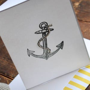 Anchor Folded Note Cards Anchor Note Cards Anchor Stationery ...