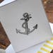 Anchor Folded Note Cards Anchor Note Cards Anchor Stationery ...