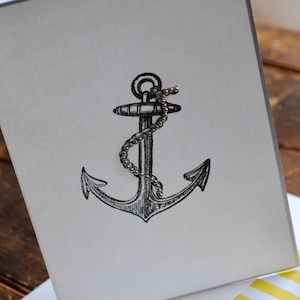 Anchor Folded Note Cards Anchor Note Cards Anchor Stationery ...