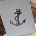 Anchor Folded Note Cards Anchor Note Cards Anchor Stationery ...