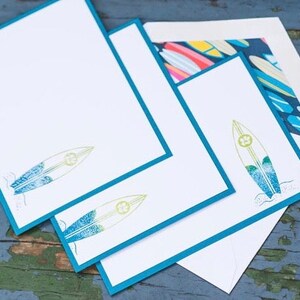 Surfing Note Cards, Hang Ten Note Cards, Surf Board Note Cards, Salt ...