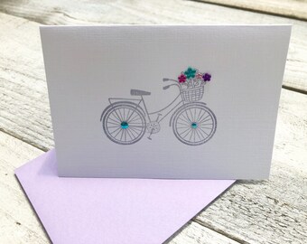 Bicycle Note Cards Stationery Set of 10 Cards - Etsy