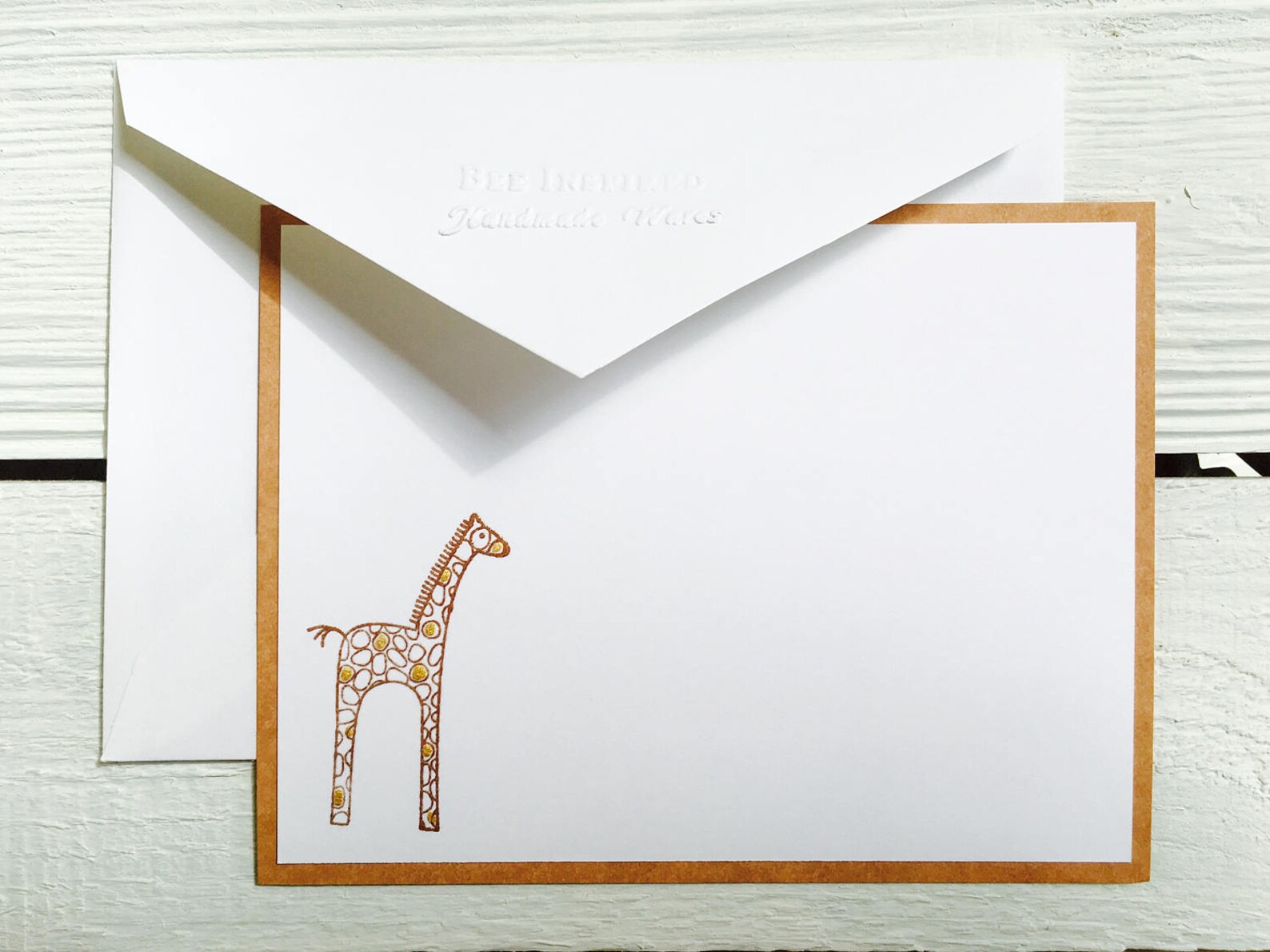 Giraffe Personalized Note Cards, Personalized Note Cards, Thank You ...