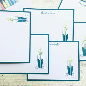 Surfing Note Cards, Hang Ten Note Cards, Surf Board Note Cards, Salt ...
