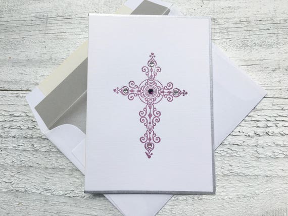 Cross Note Cards Cross Cards Cross Stationery Religious - Etsy
