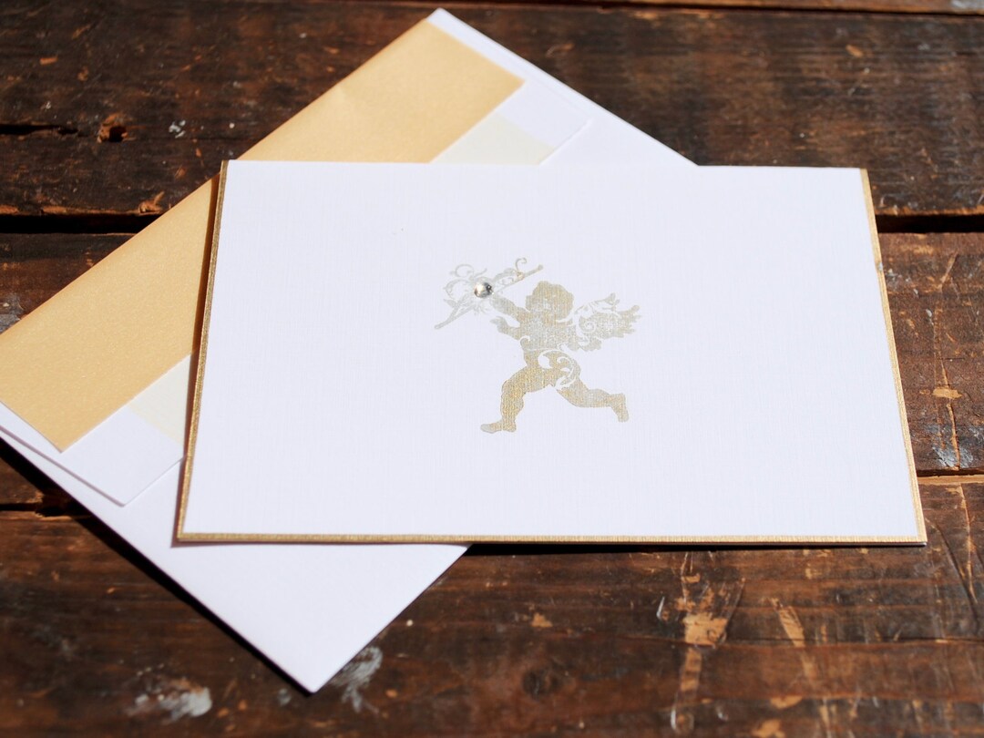 Cupid Note Cards - Love Note Card - Cupid Cards - Cupid Stationery ...