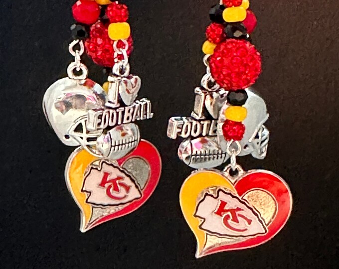 Kansas City Chiefs Earrings , Super Fun Lightweight Earrings ...