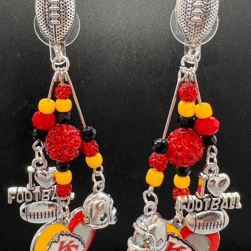 Kansas City Chiefs Earrings - Etsy