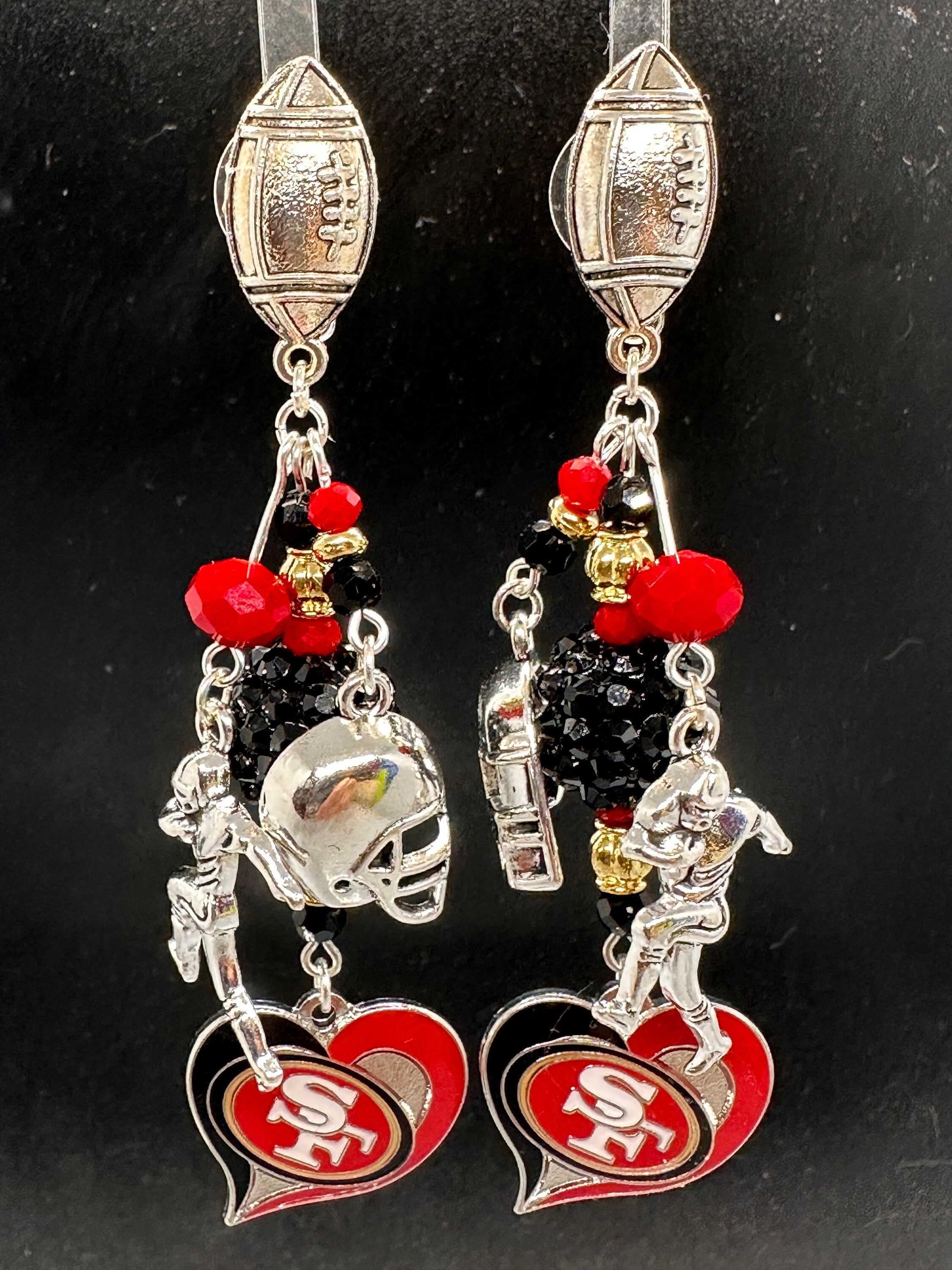 San Francisco 49er’s Earring. Super Fun Lightweight Earrings ...