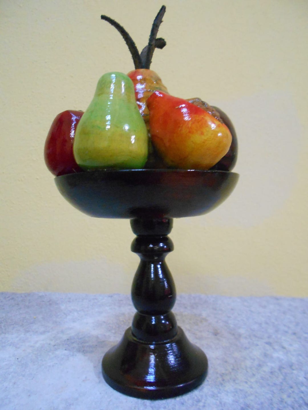 Beautiful Guatemalan Wooden Tropical Fruit Basket - Etsy