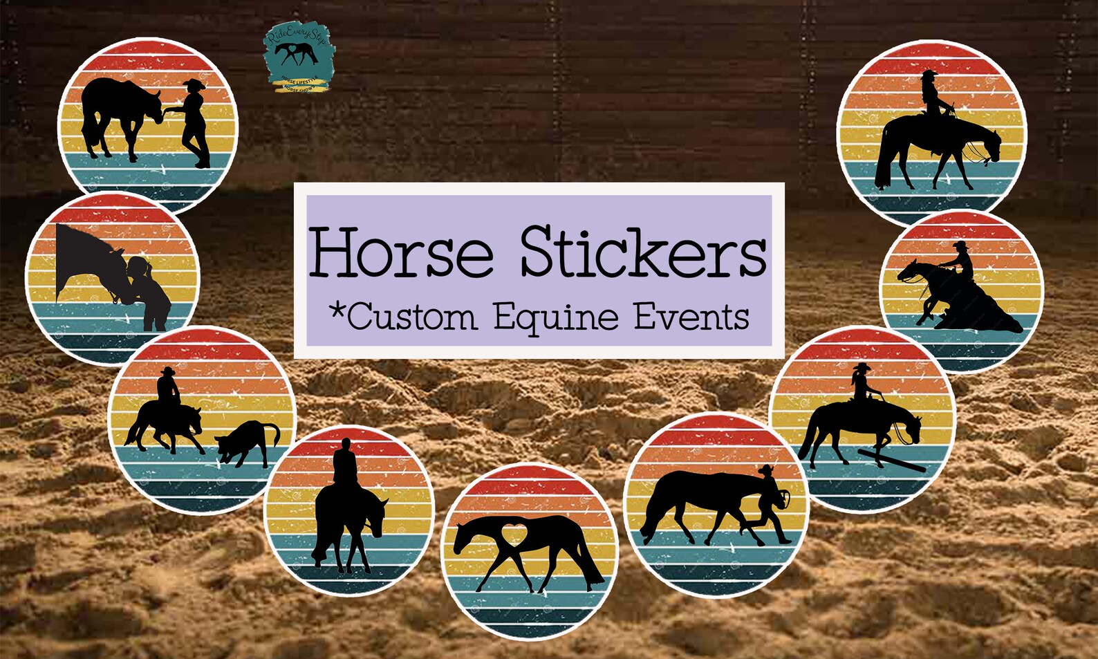 Horse Riding Discipline Sticker Affirmation Sticker - Etsy