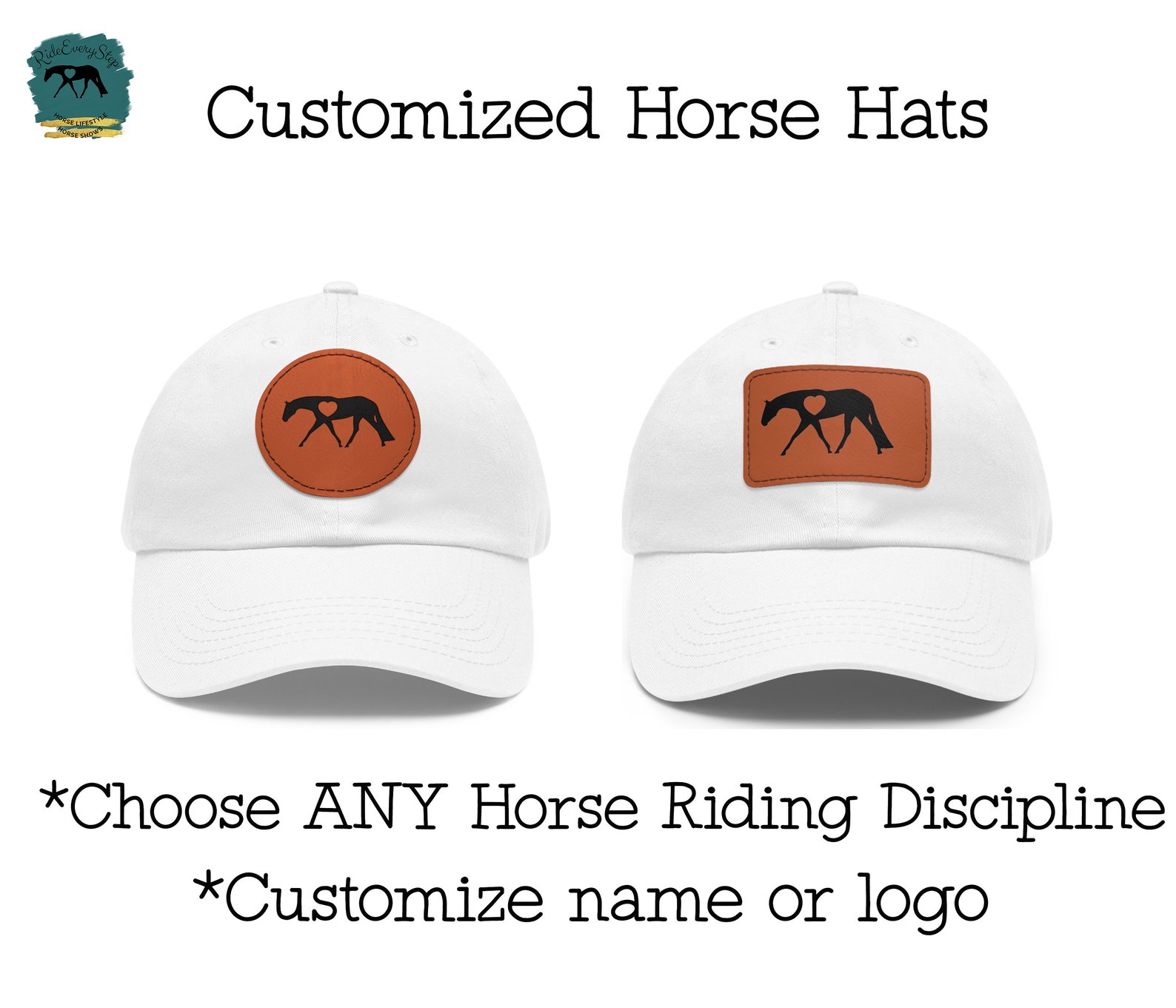 Horse Design Trucker Cap, Trucker Caps, Horse Hat, Horse Clothing ...