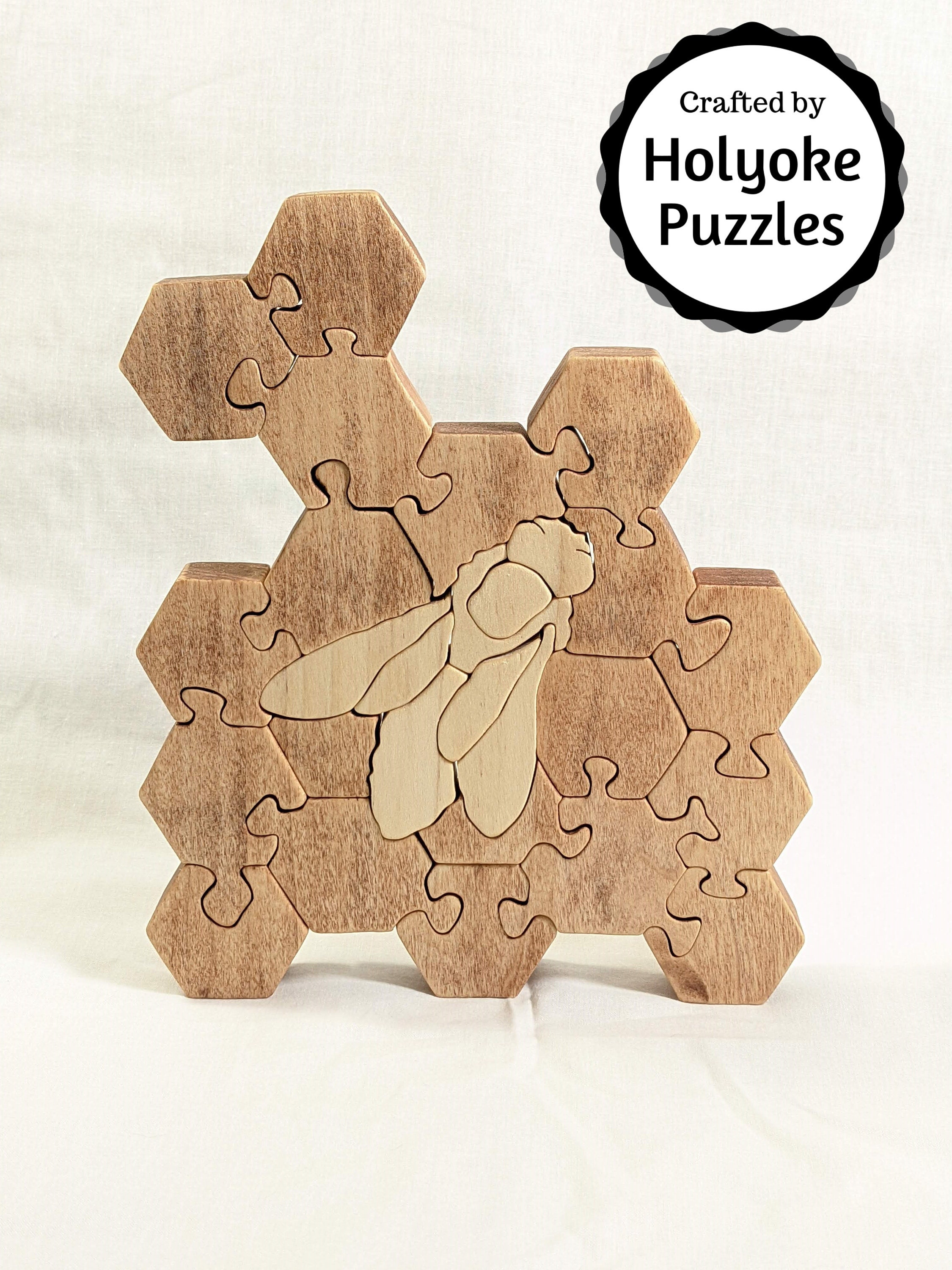Honey Bee Puzzle Pattern PDF PNG SVG Digital Download - Etsy Canada