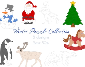Winter Scroll Saw Pattern - Etsy