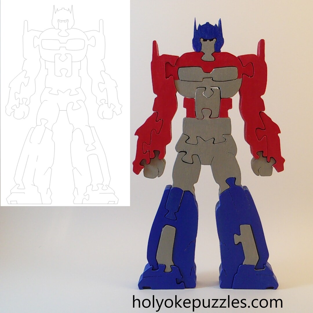 Robot Mech Puzzle Pattern PDF PNG SVG Digital Download - Etsy UK