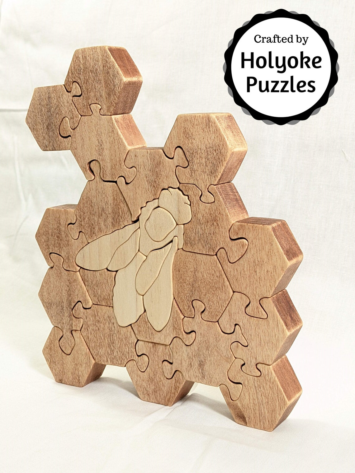 Honey Bee Puzzle Pattern PDF PNG SVG Digital Download - Etsy Canada