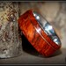 Bentwood Ring rarity Amboyna Burl Wood Ring With Surgical Grade ...