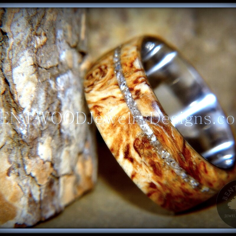 Burl Wood Inlay - Etsy