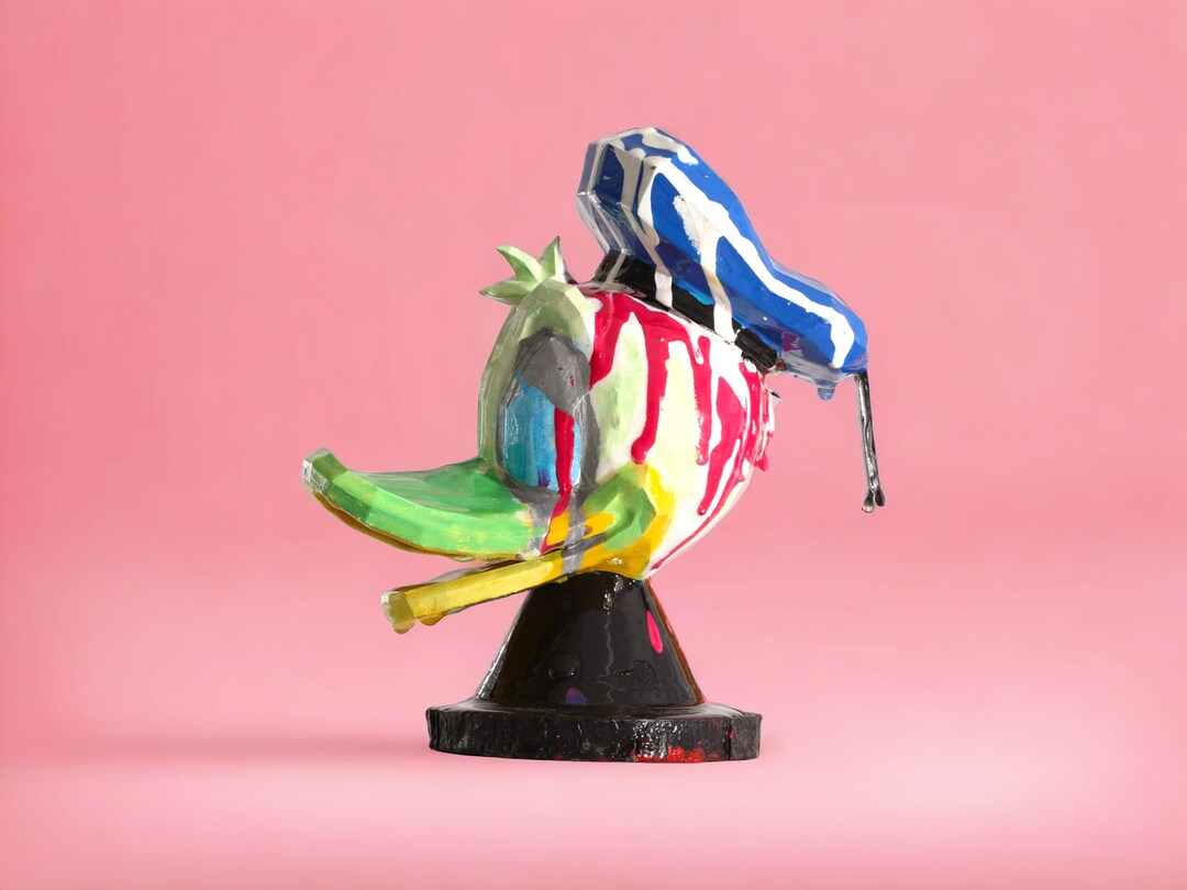 Donald Duck Sculpture Pop Art Alien Disney - Etsy