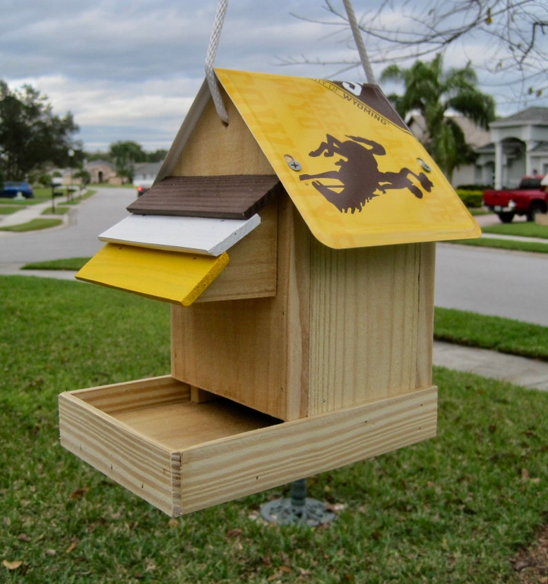 University of Wyoming Handcrafted Custom Bird Feeder - Etsy