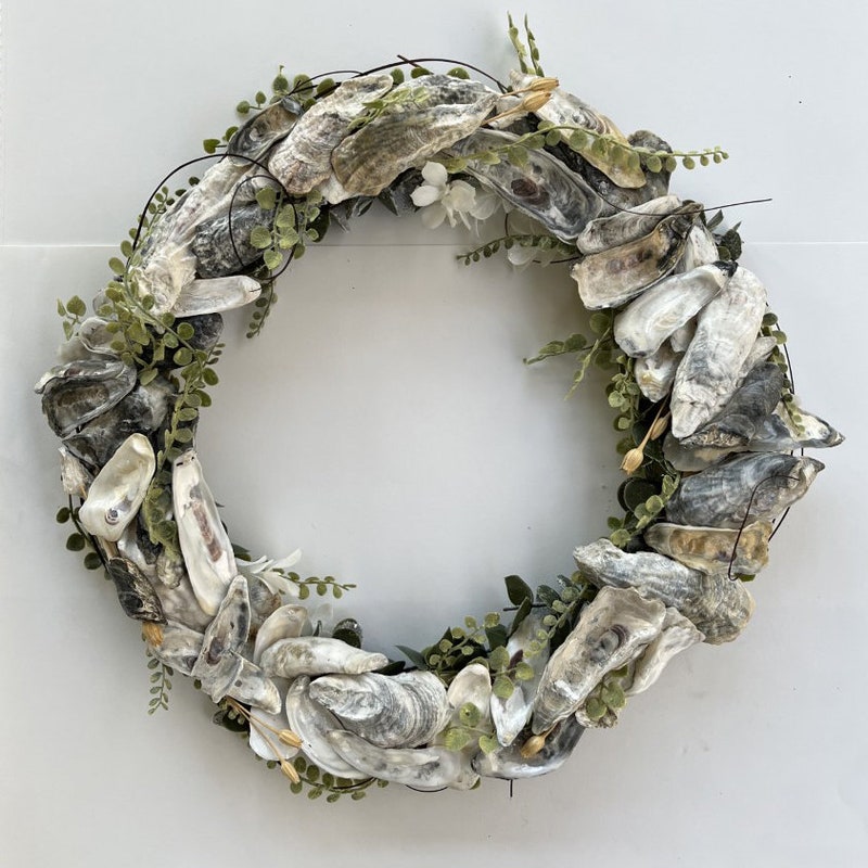 Oyster Shell Wreath - Etsy