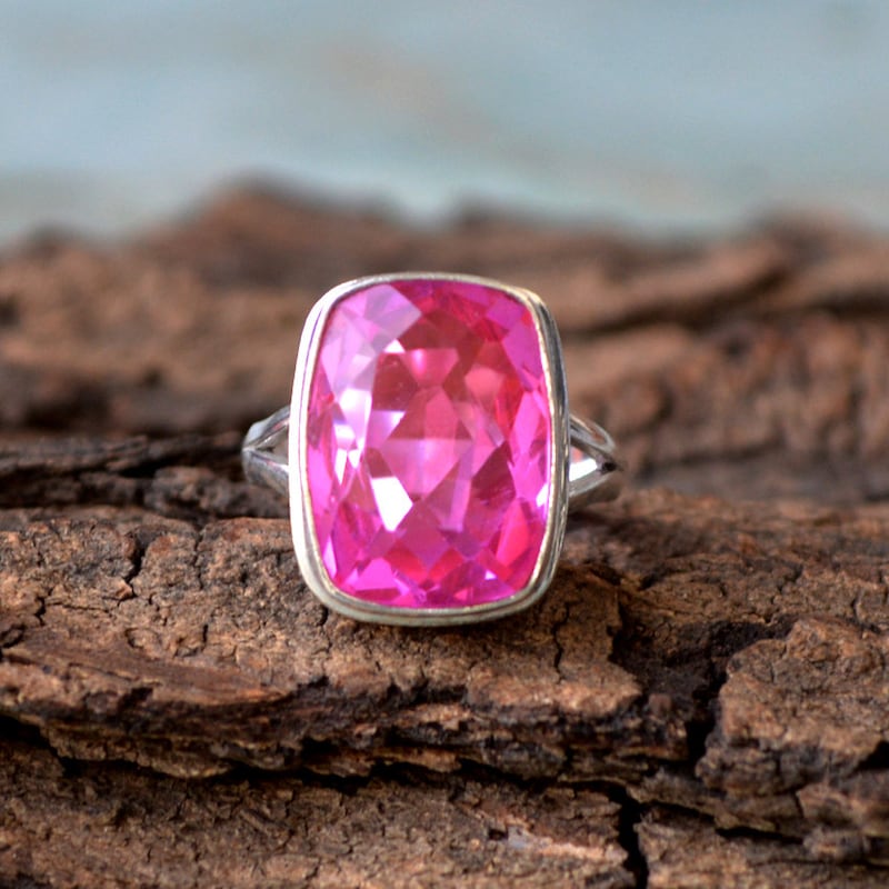 Fuchsia Ring - Etsy