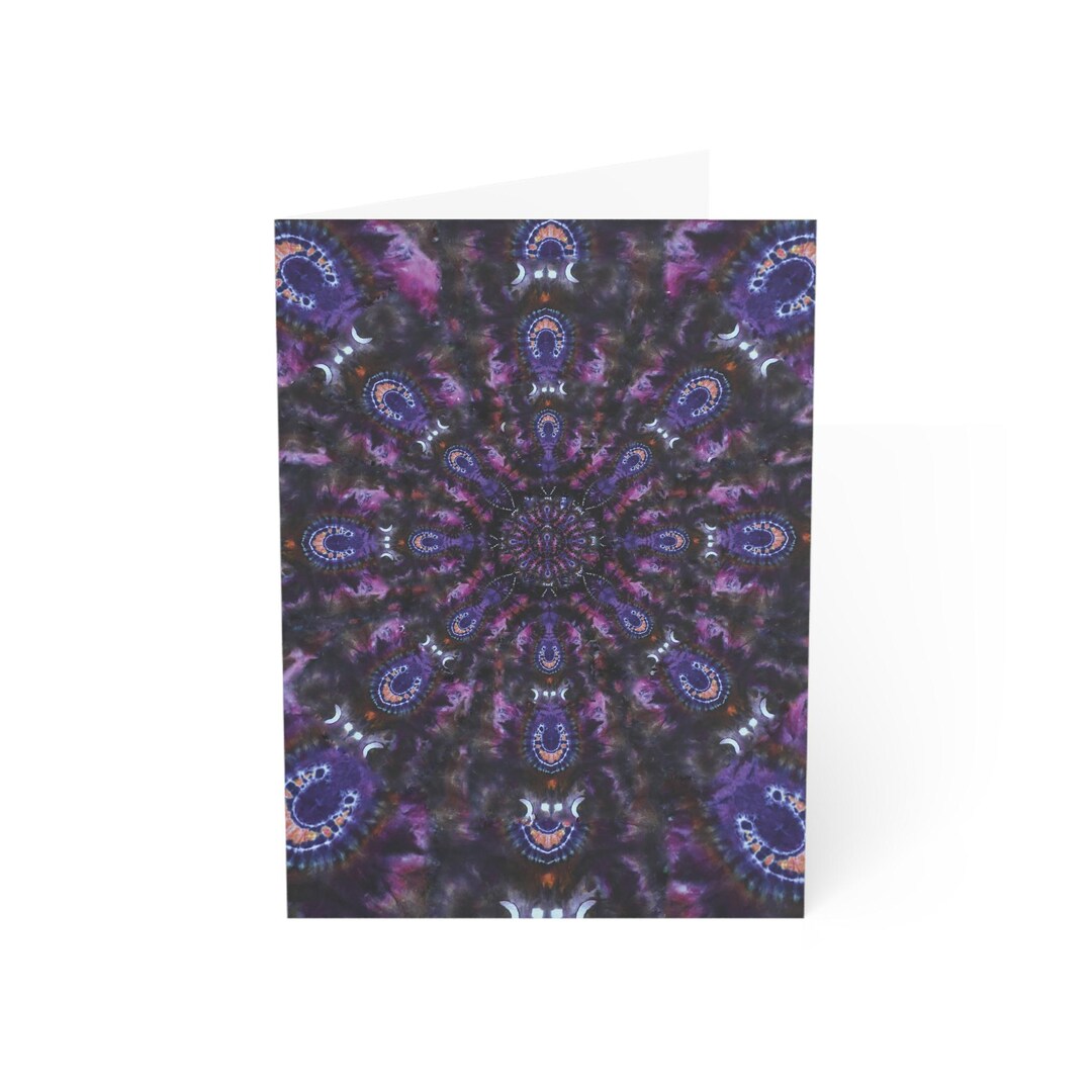 Midnight Goddess Mandala Greeting Cards Share the Vibe 10 Cards - Etsy