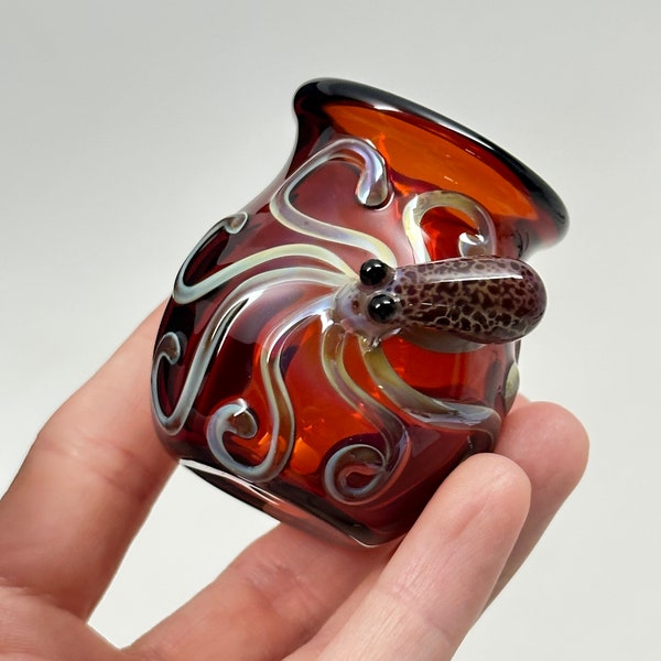 Blown Glass Octopus - Etsy