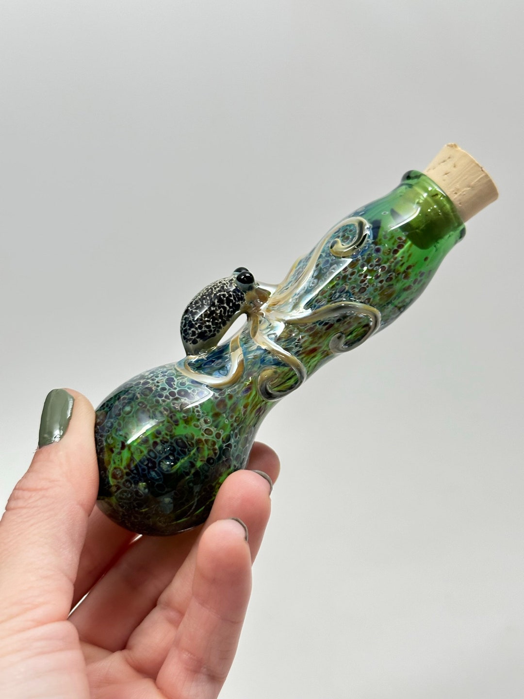 Octopus Bodice Chiller / Spell Bottle Potion Bottle - Etsy
