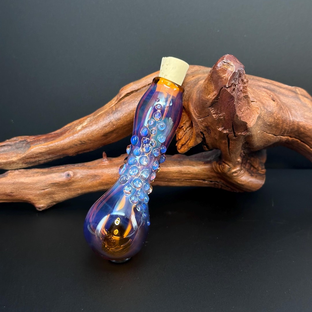 Blown Glass Small Bodice Chiller - Renaissance Faire Potion Bottle - Etsy