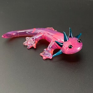 Specialty Cute Glass Axolotl Sculpture Karmaline Limited - Etsy