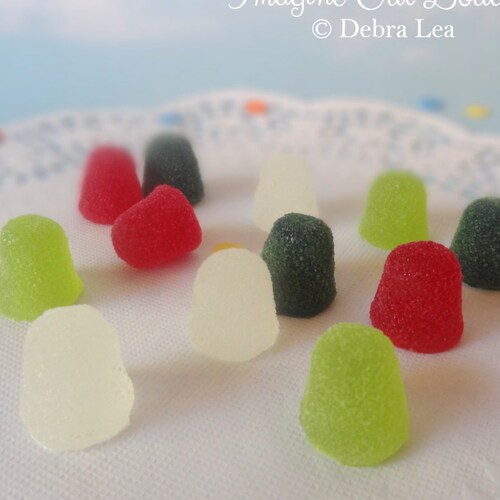 Fake Candy Faux Spice Drops Gumdrops Christmas Holiday Sweets - Etsy