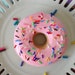 4" Fake Donut Pink Frosted Rainbow Sprinkles Doughnut Faux Food Prop ...