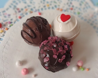 FAUX Chocolate Truffle Set Fake Food Kitchen Prop Decor - Etsy