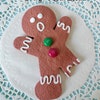 12” Gingerbread Man Cookie XPS Styrofoam Form. 12” Height X 1” Thick ...