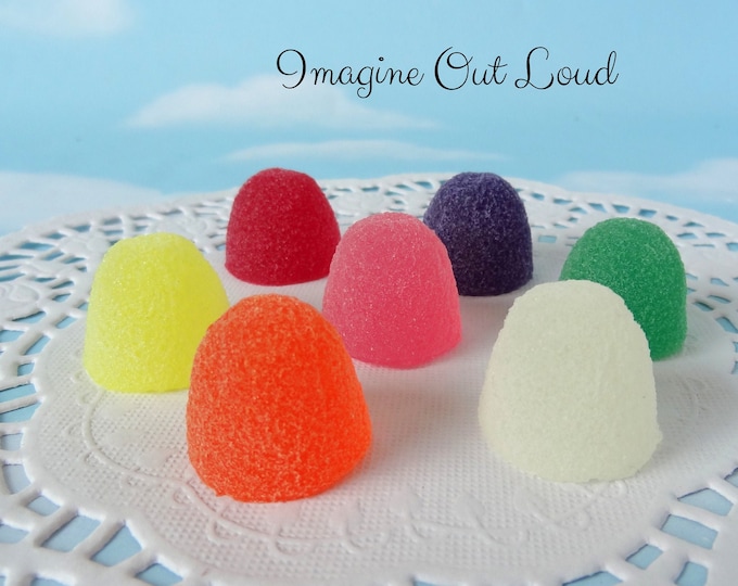 Fake Candy Rainbow LARGE Jumbo Gumdrops Display Food Prop | Etsy