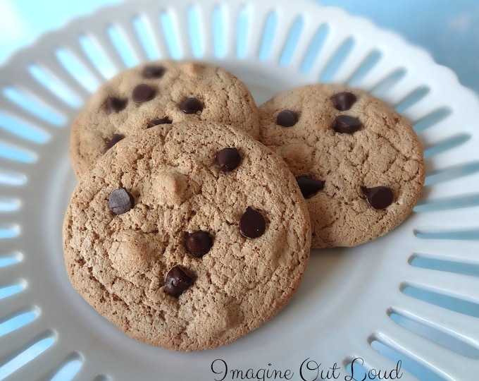 FAUX Chocolate Chip Cookie Set Fake Fake Food Prop Decoration - Etsy