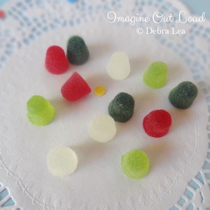 Fake Candy Faux Spice Drops Gumdrops Christmas Holiday Sweets Display ...