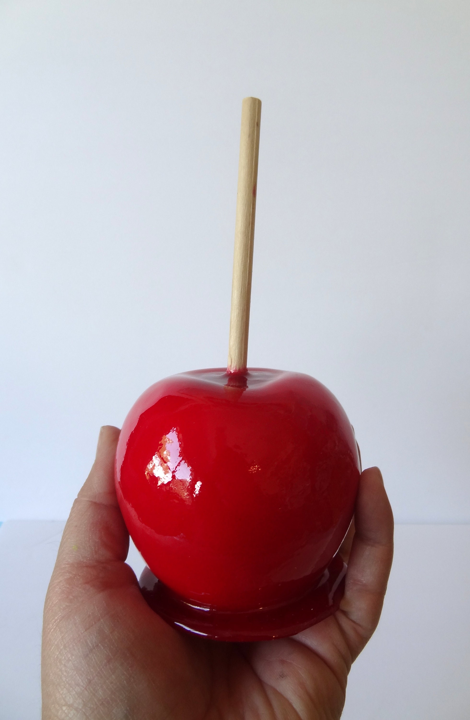 Fake Realistic Candied Apple Red Faux Decor Photo Food Prop - Etsy