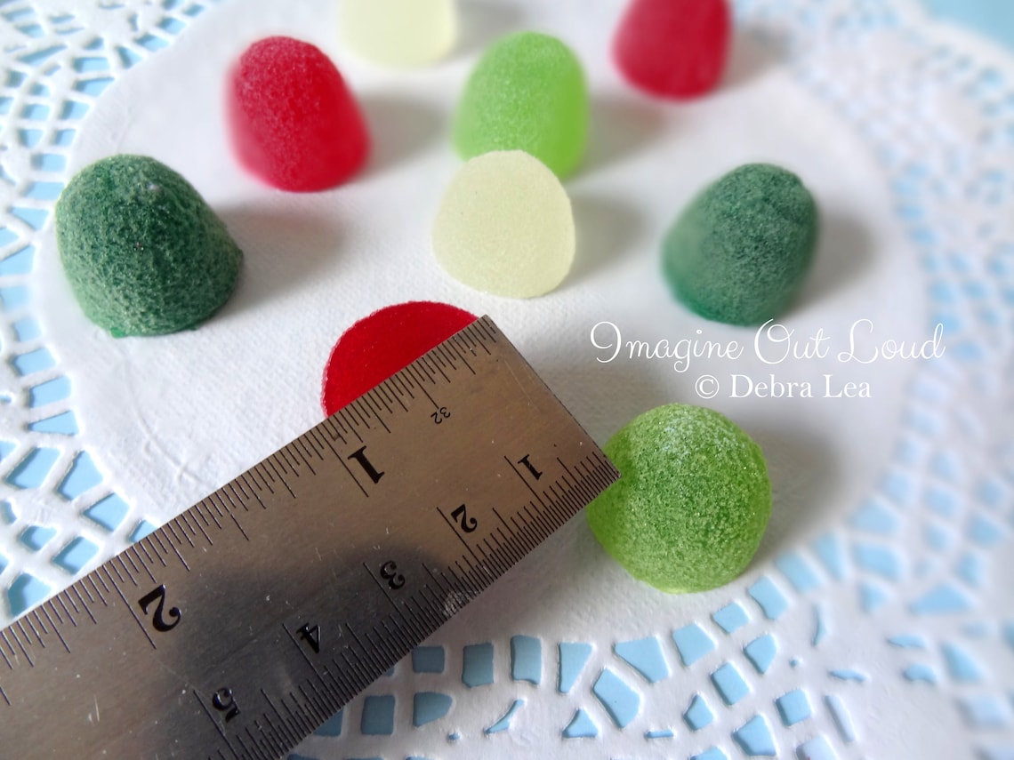 Fake Candy Holiday LARGE Jumbo Gumdrops Display Food Prop | Etsy