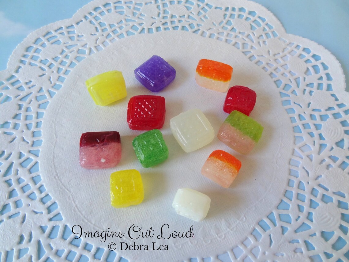 Fake Candy Old Fashioned Christmas Holiday Hard Candy Display | Etsy